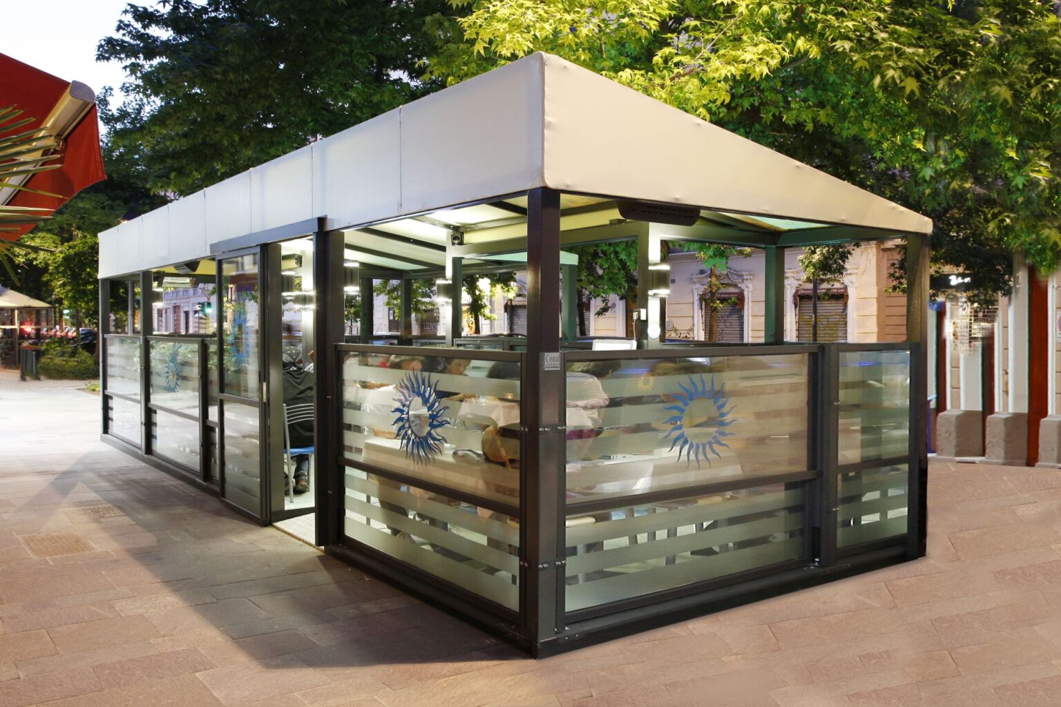 Modular perimeter structures for exteriors | Star Progetti