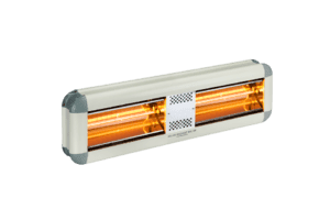 Calefactor eléctrico para espacios industriales y puestos de trabajo