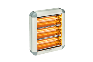 Calefactor eléctrico para espacios industriales y puestos de trabajo